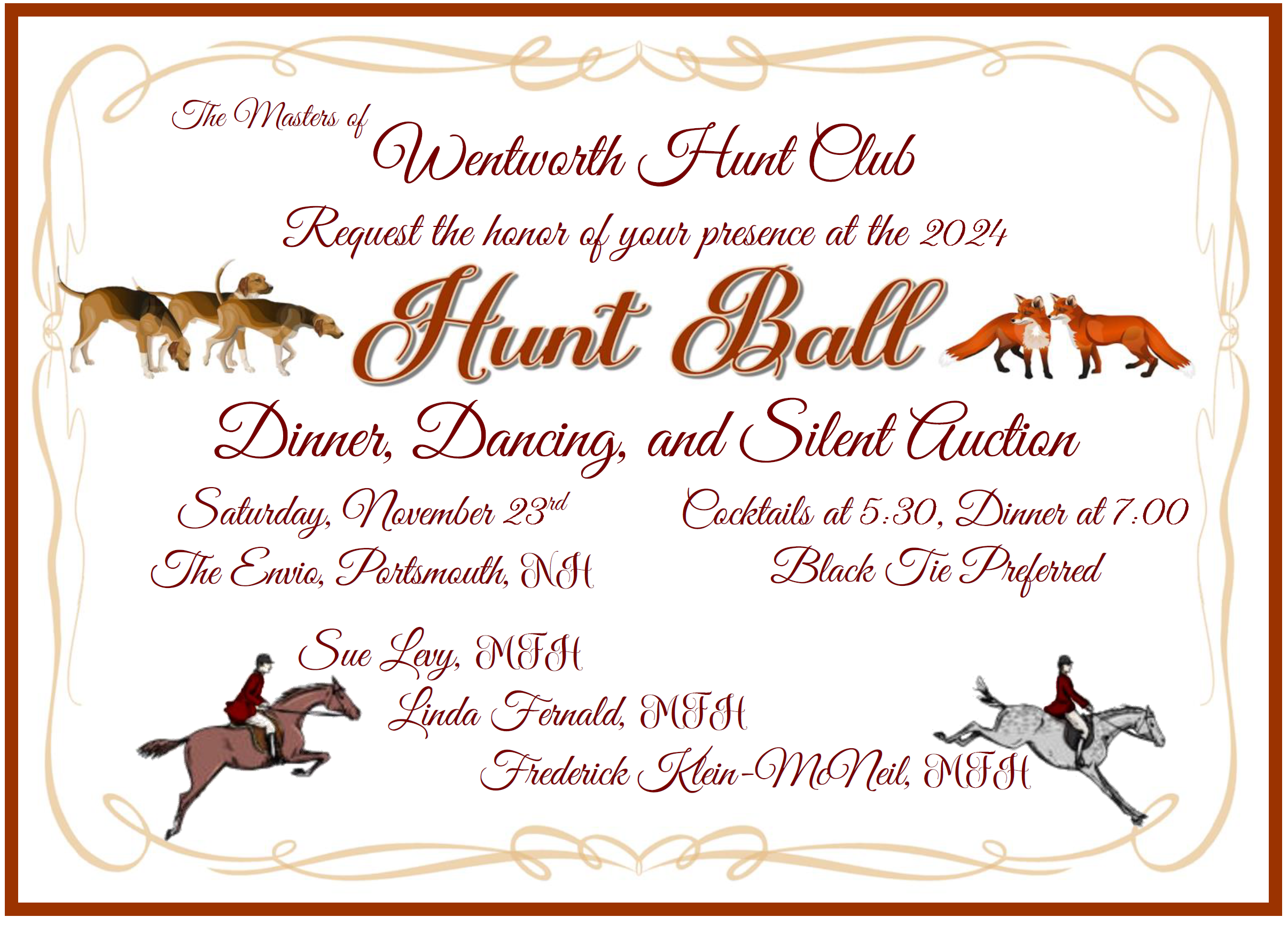 The Wentworth Hunt Club | Welcome to the Wentworth Hunt Club!